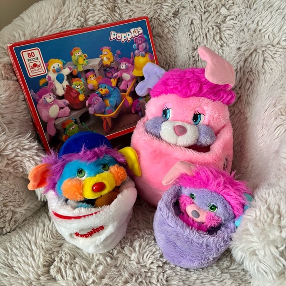 Mattel | Toys | Vintage Popples Lot | Poshmark